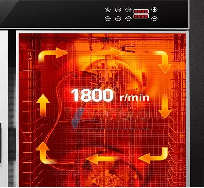 Máy sấy thực phẩm công nghiệp 80 khay LT-023